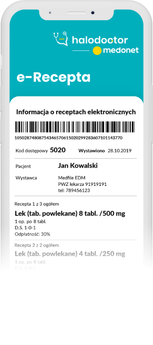 e-Recepta online | Konsultacja lekarska z e-Receptą w 5 min!