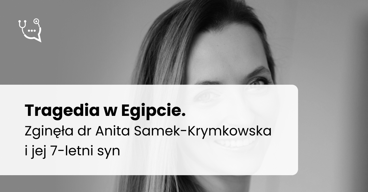 Tragedia w Egipcie. Zginęła dr Anita Samek-Krymkowska i jej 7-letni syn